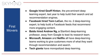 Skymind & Deeplearning4j: Deep Learning for the Enterprise | PDF