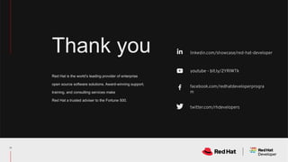 Distributed deployment of microservices across multiple OpenShift clusters | DevNation Tech Talk ...