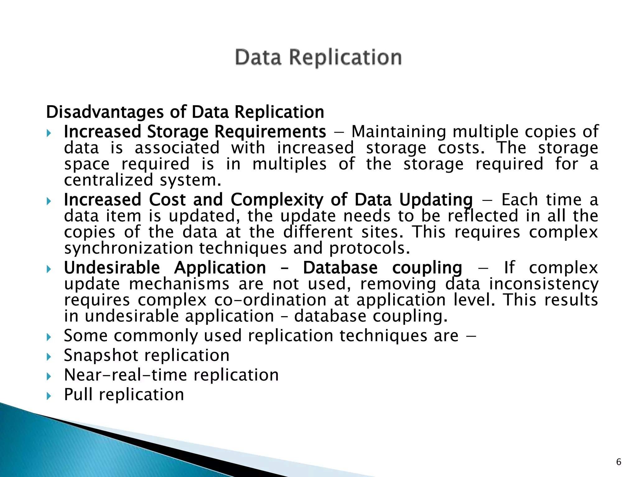 Distributed design alternatives | PPTX