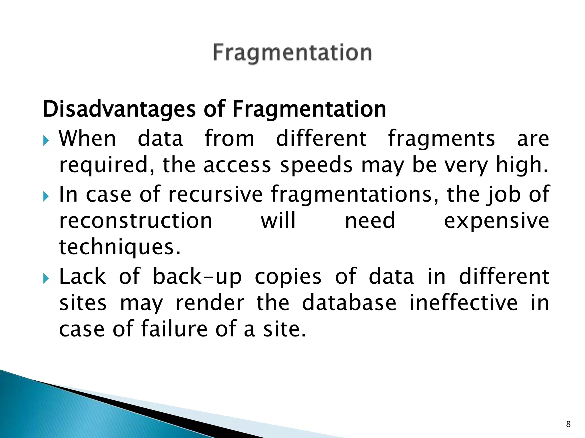 Distributed design alternatives | PPTX