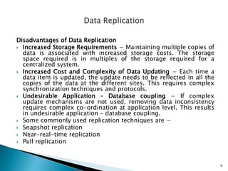 Distributed design alternatives | PPTX
