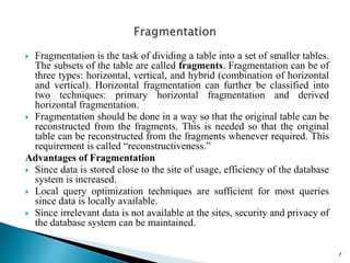 Distributed design alternatives | PPTX