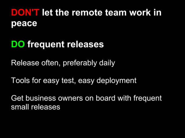 Cloud computing and distributed development teams; how to make it work ...