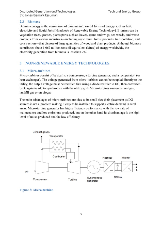 Distributed dispersed generation_J.B. Essuman | PDF