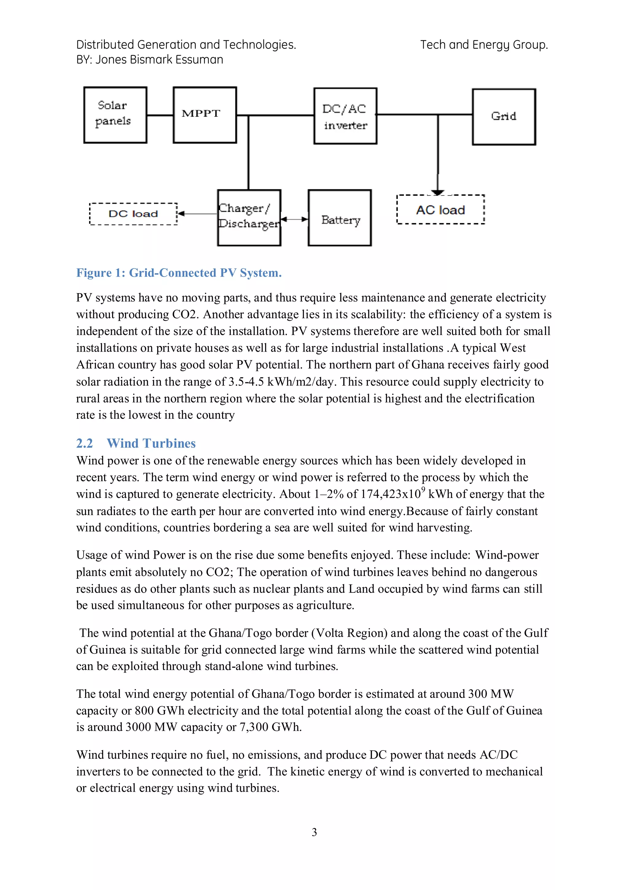 Distributed dispersed generation | PDF