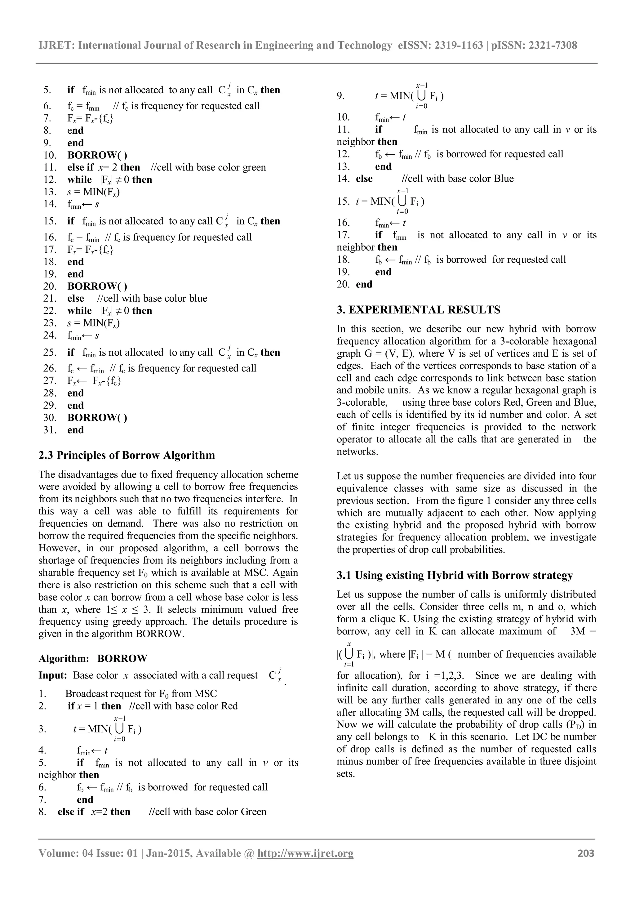 Distributed Dynamic Frequency Allocation In Wireless Cellular Networks