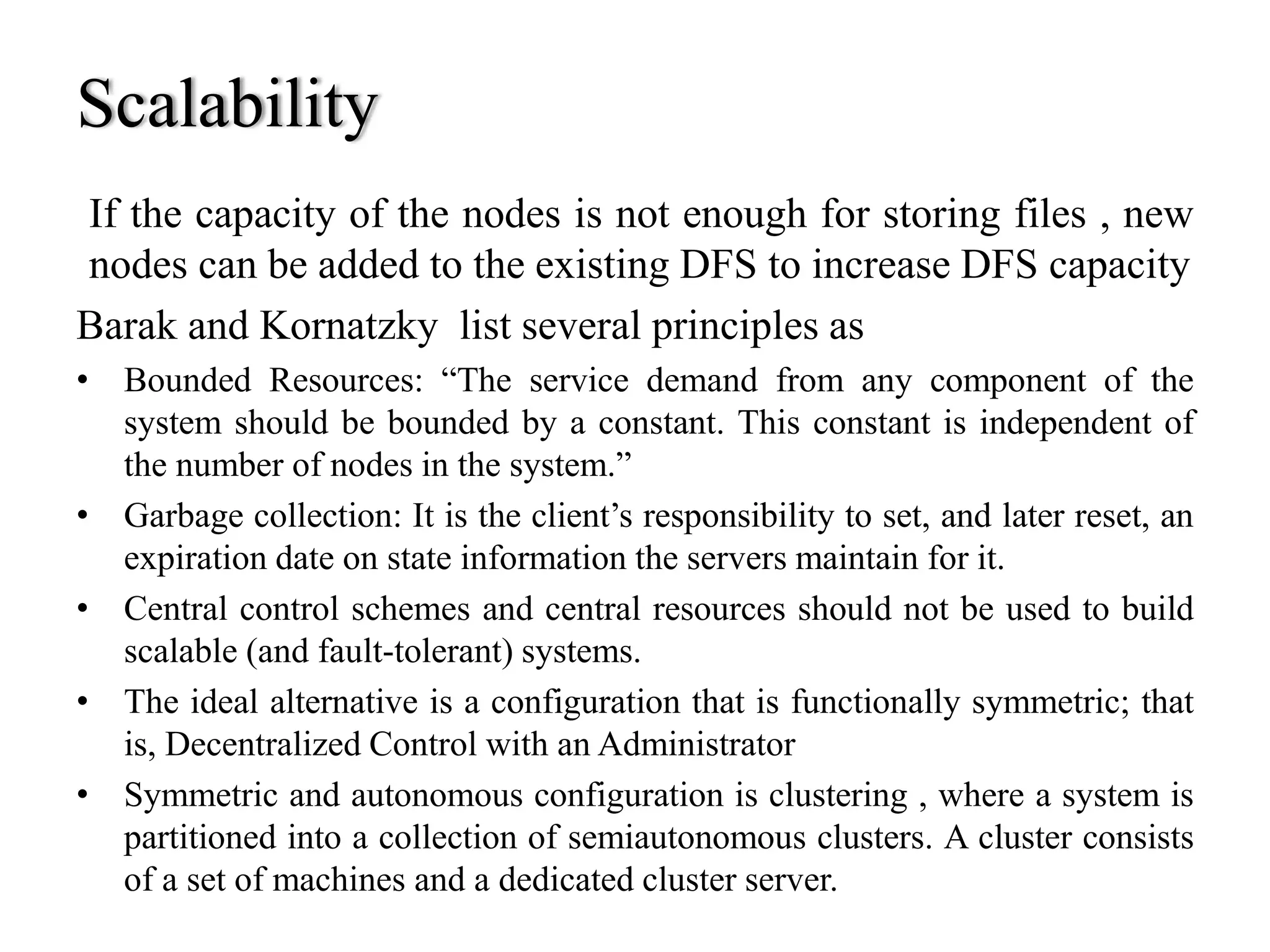 Distributed file system | PPTX