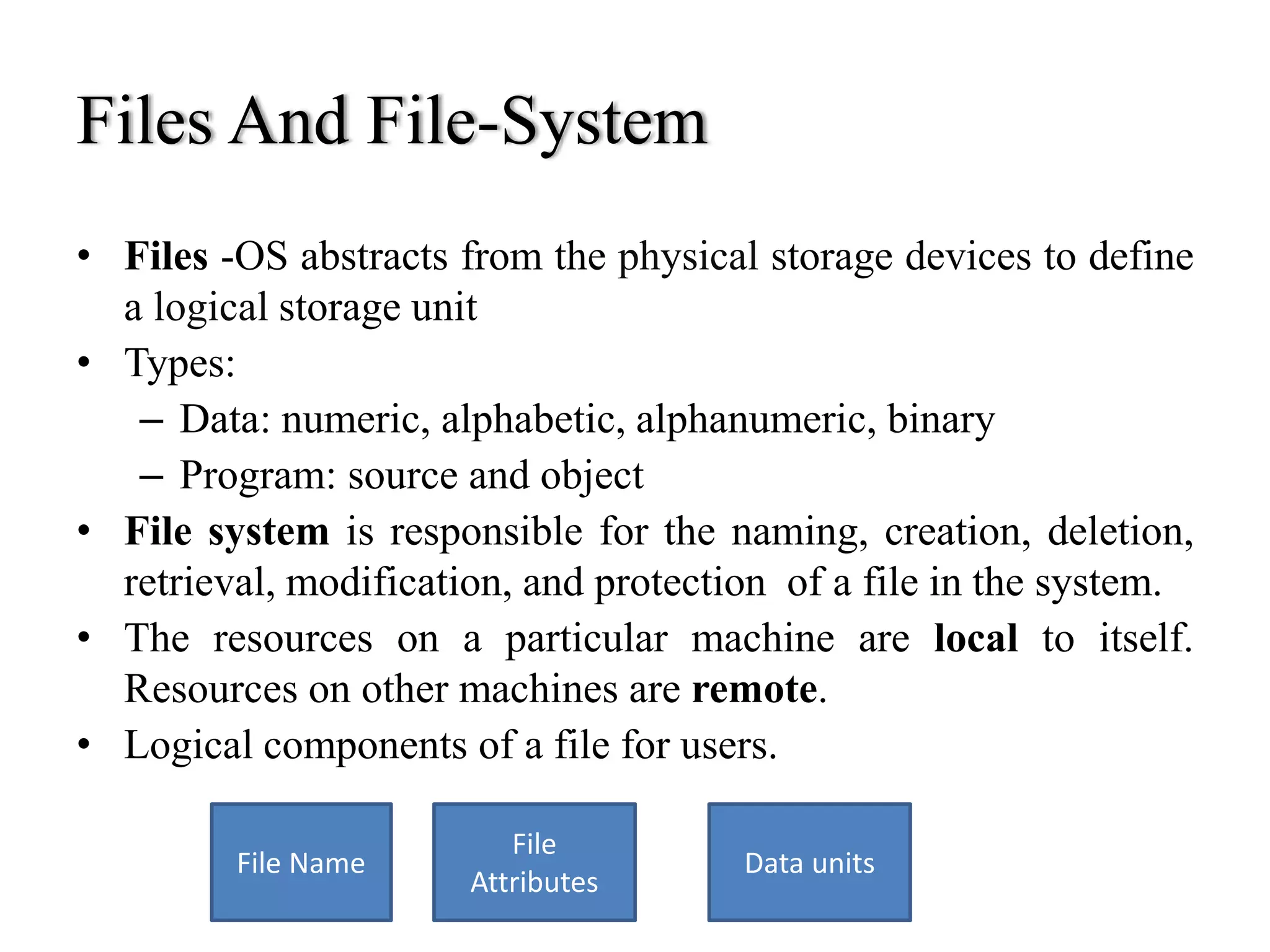 Distributed file system | PPTX