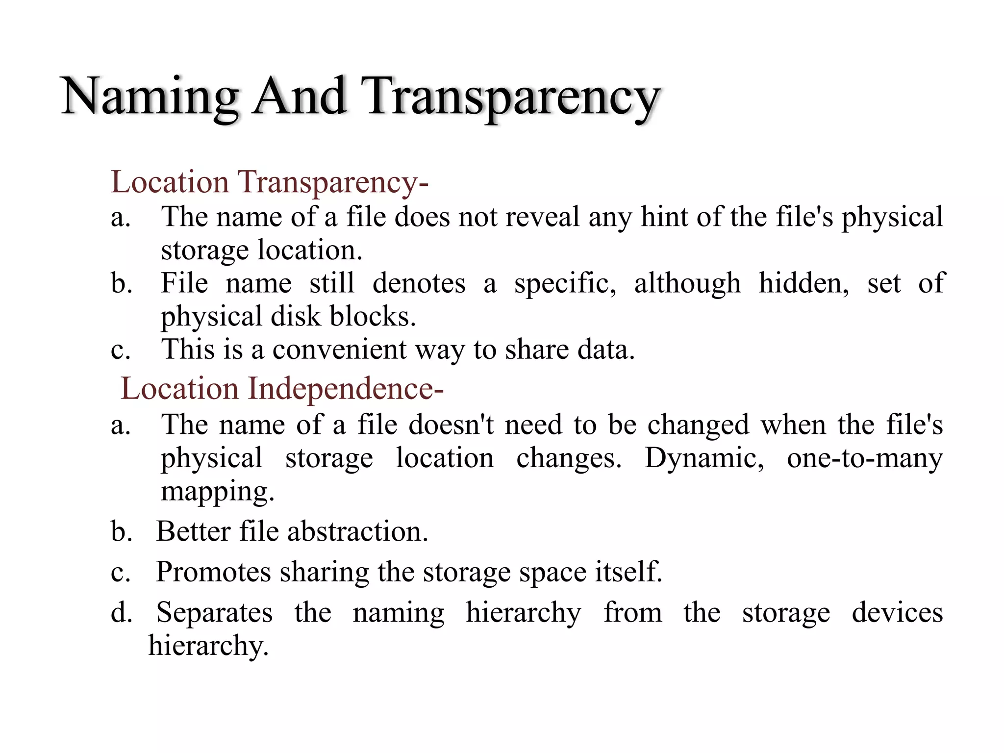 Distributed File System Pptx Operating Systems Computer Software