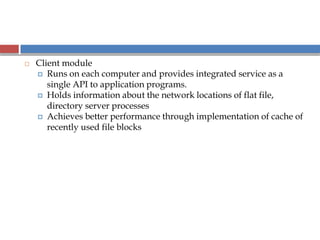 Distributed file system | PPT