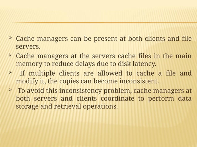 File Distribution System for Operating S | PPT | Free Download