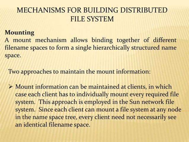 Distributed File Systems Dfs Ppt Operating Systems Computer Software And Applications