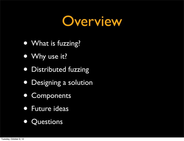 Distributed Fuzzing Framework Design | PDF | Computer Software and Applications | Computing