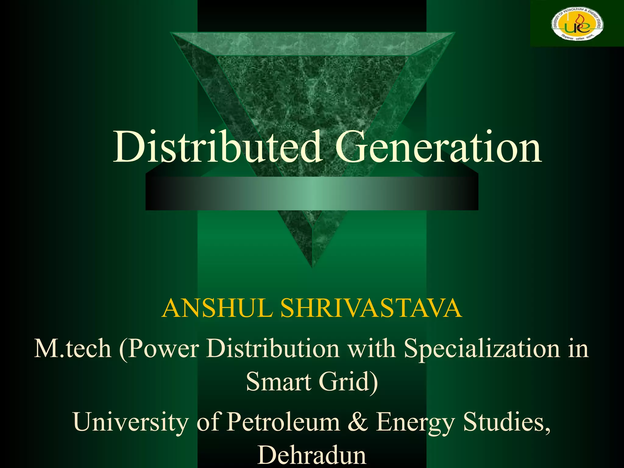 Distributed Generation | PPT