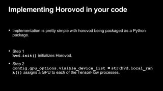 Distributed Deep learning Training. | PPTX