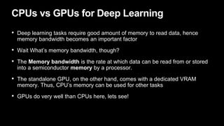 Distributed Deep learning Training. | PPTX