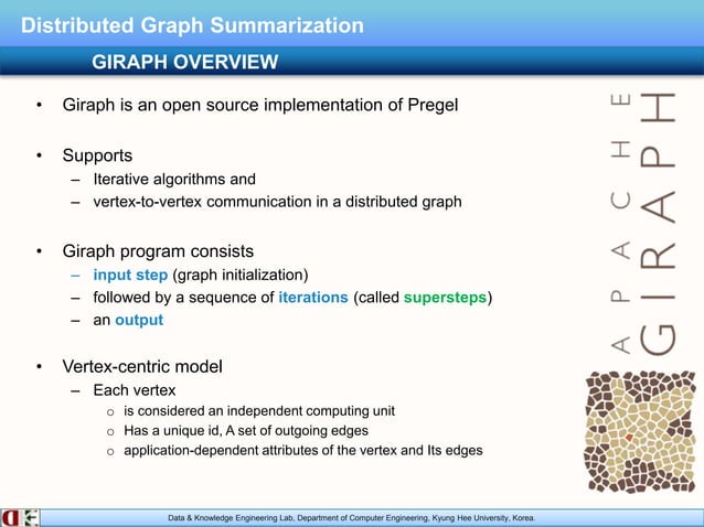 Distributed graph summarization | PPT
