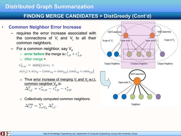 Distributed graph summarization | PPT