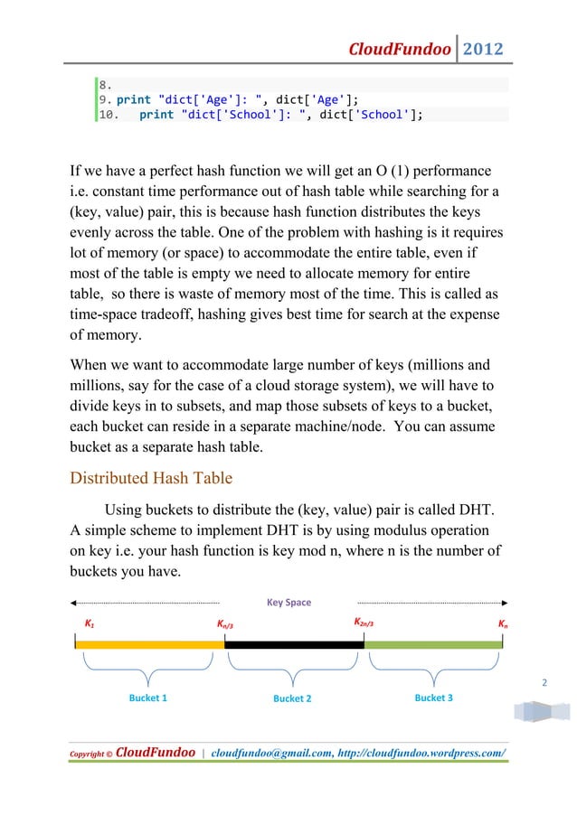 Distributed Hash Table And Consistent Hashing Docx Cloud Computing Internet