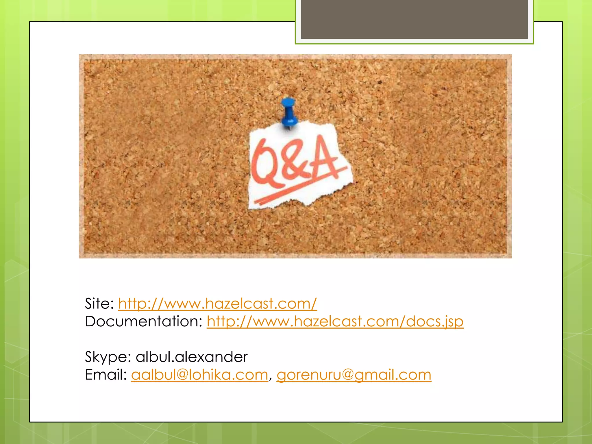 Distributed in memory data grid | PPT
