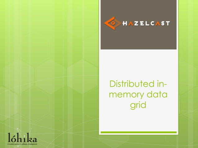 Distributed in memory data grid | PPT