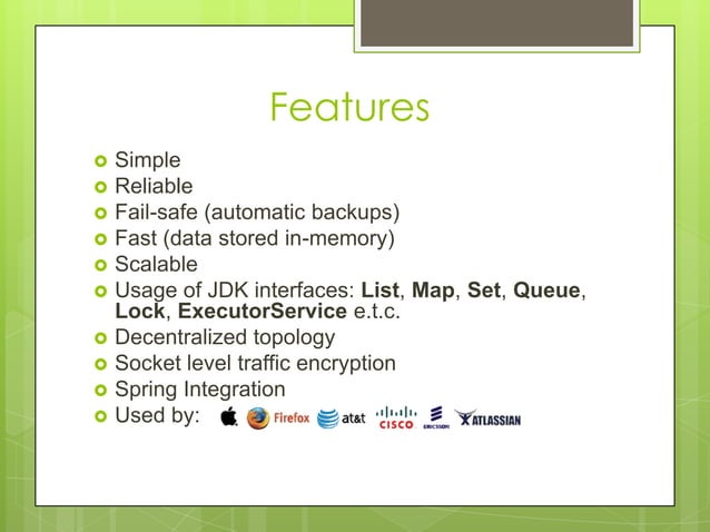 Distributed In Memory Data Grid Ppt