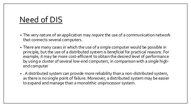 Distributed information system