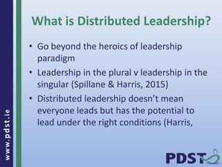 Distributed leadership web version | PPTX