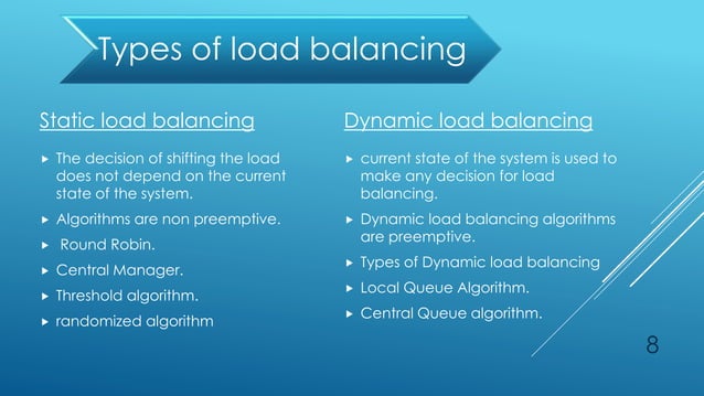 Distributed load balancing with multiple datacenter analysis | PPT