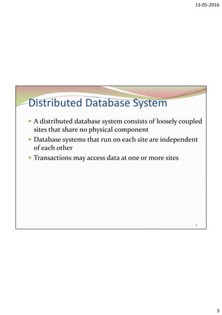 Management of Distributed Transactions | PDF