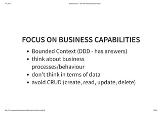 Distributedmonolith | PPT