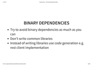 Distributedmonolith | PPT