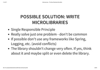 Distributedmonolith | PPT