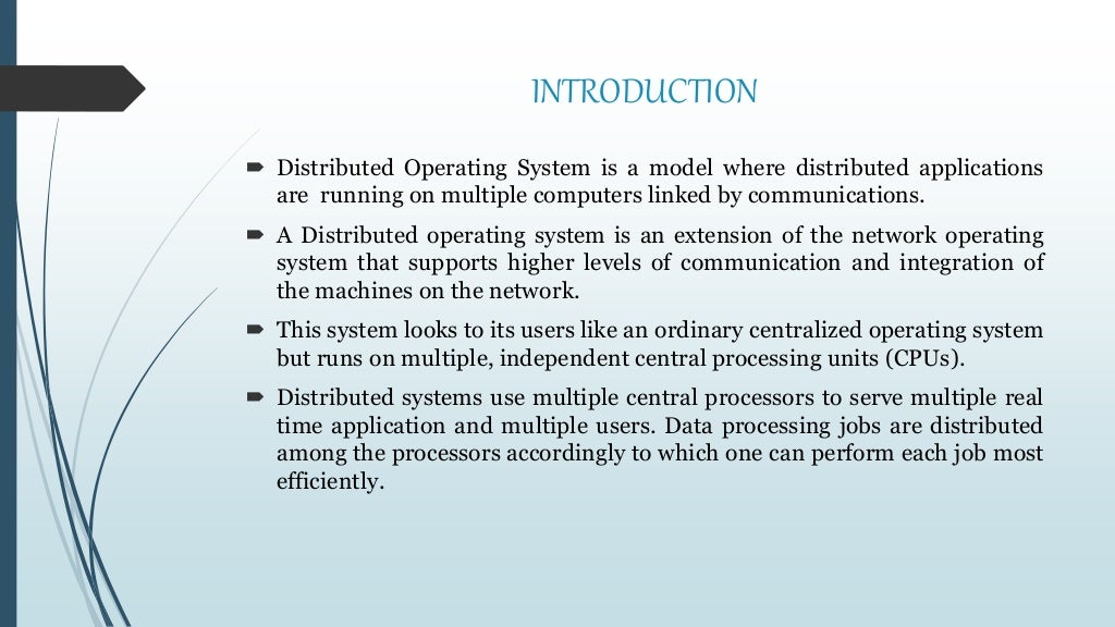 Distributed Operating System distributed-operating-system