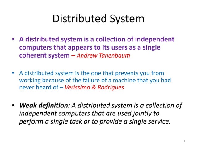 Distributed operating system | PPTX