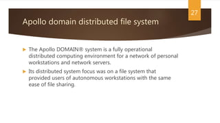 Distributed operating system | PPT