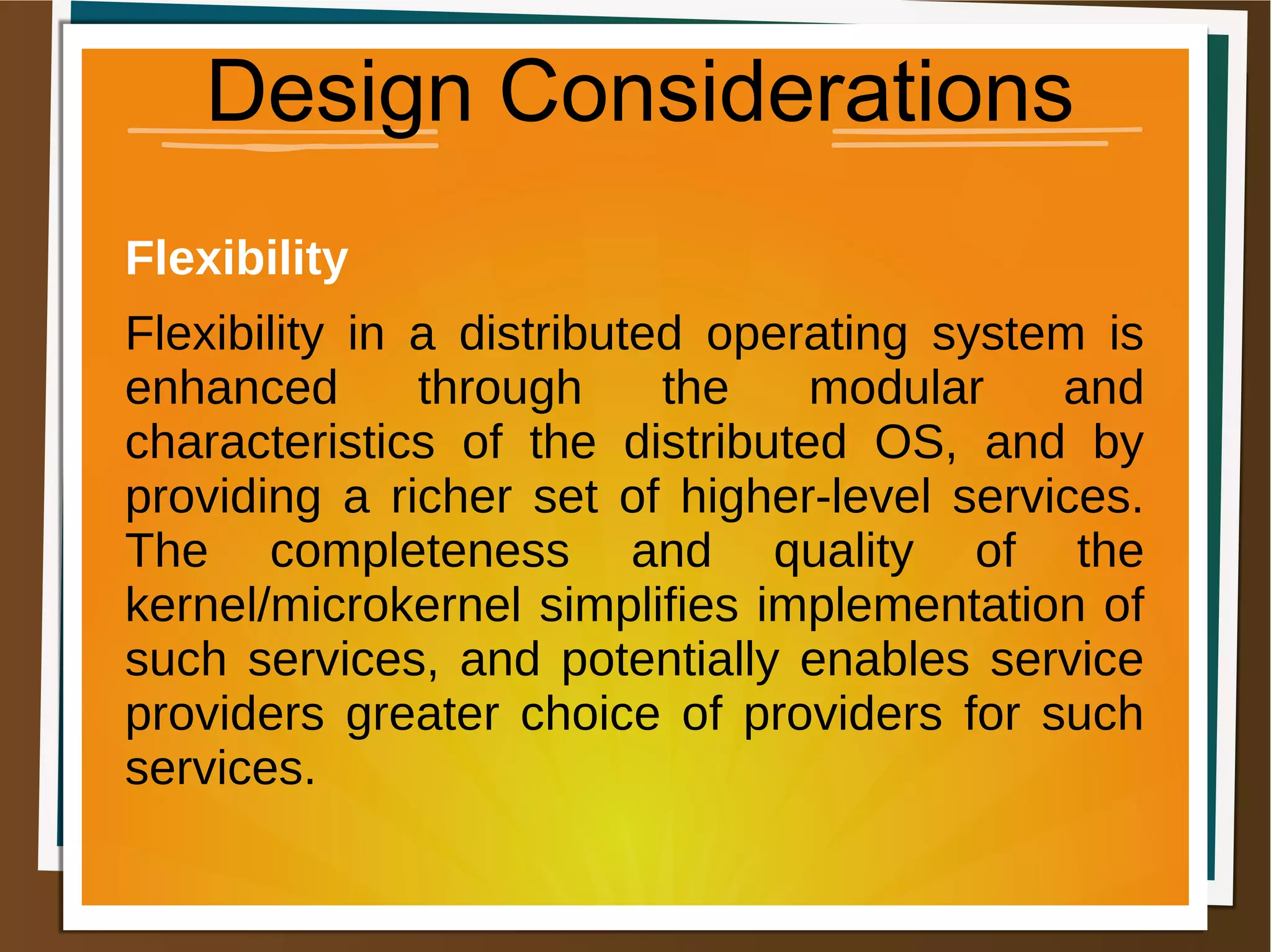 Distributed Operating Systemos Ppt 
