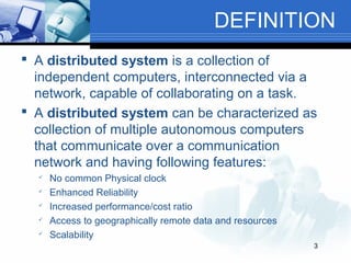 Distributed & parallel system | PPT