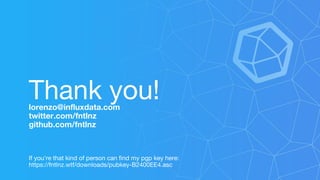 DISTRIBUTED PERFORMANCE ANALYSIS USING INFLUXDB AND THE LINUX EBPF VIRTUAL MACHINE | PPT