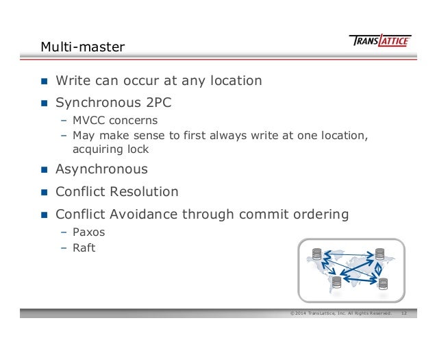 Geographically Distributed Postgresql