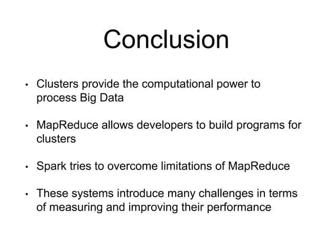 Distributed Processing Frameworks | PPT
