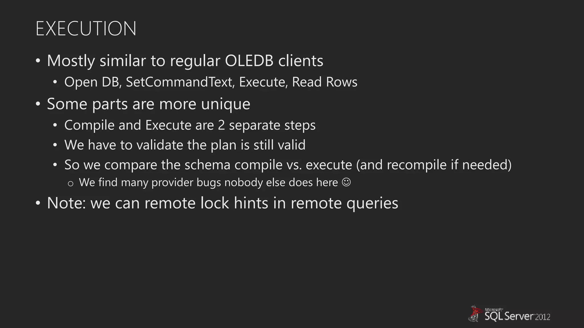 Distributed query deep dive conor cunningham | PPTX