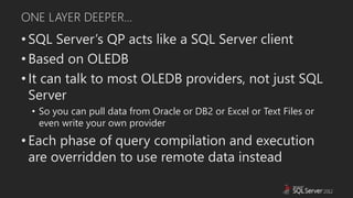 Distributed query deep dive conor cunningham | PPTX
