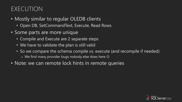 Distributed query deep dive conor cunningham | PPT | Free Download