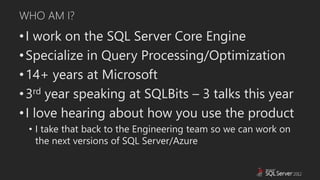 Distributed query deep dive conor cunningham | PPTX