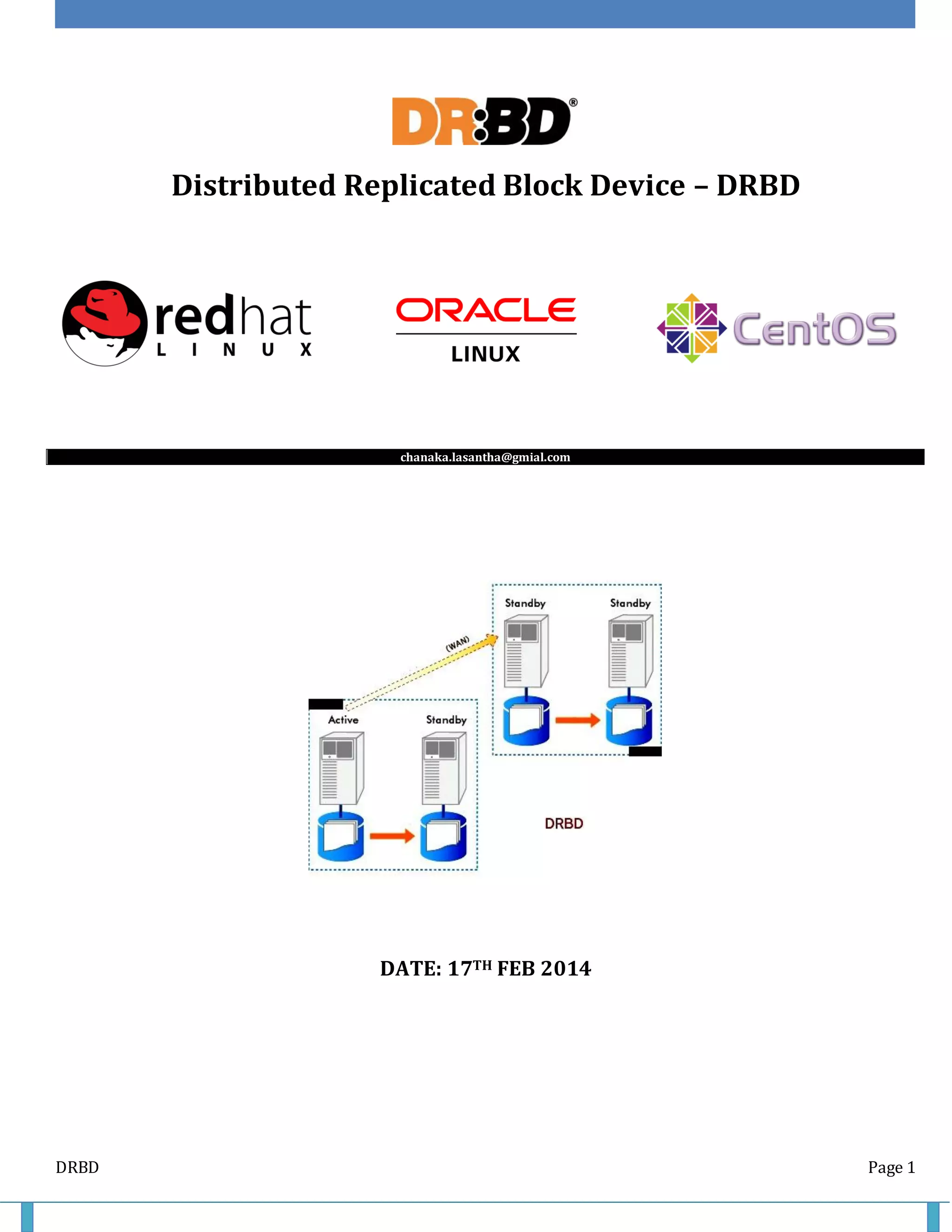 Distributed replicated block device | PDF