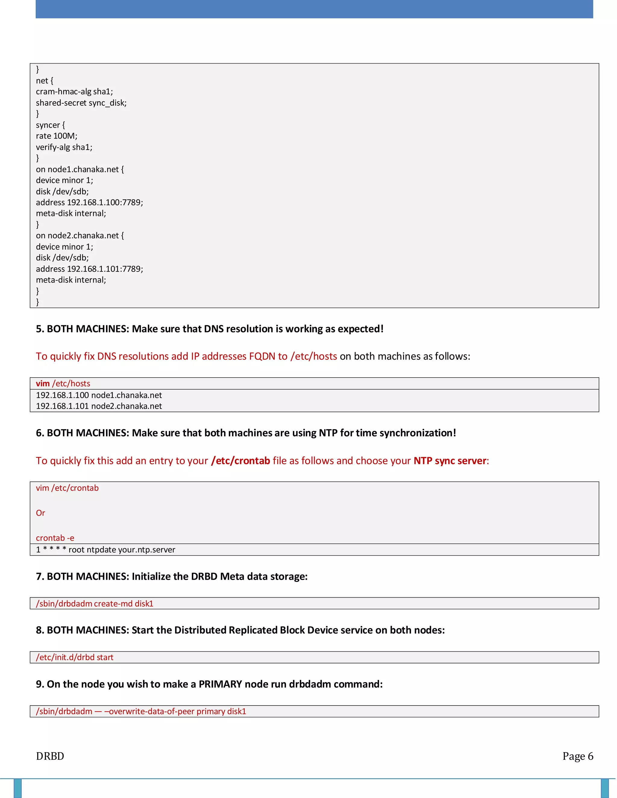 Distributed replicated block device | PDF