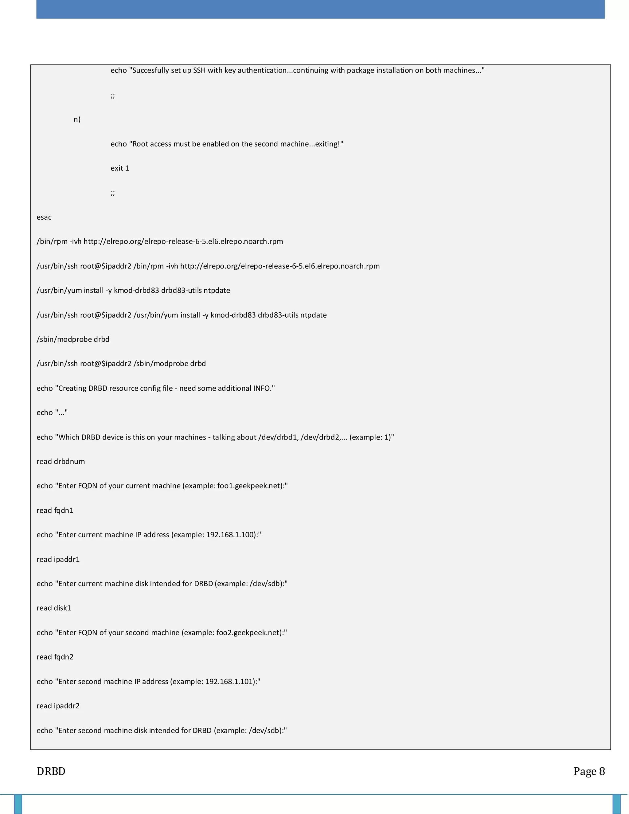 Distributed replicated block device | PDF