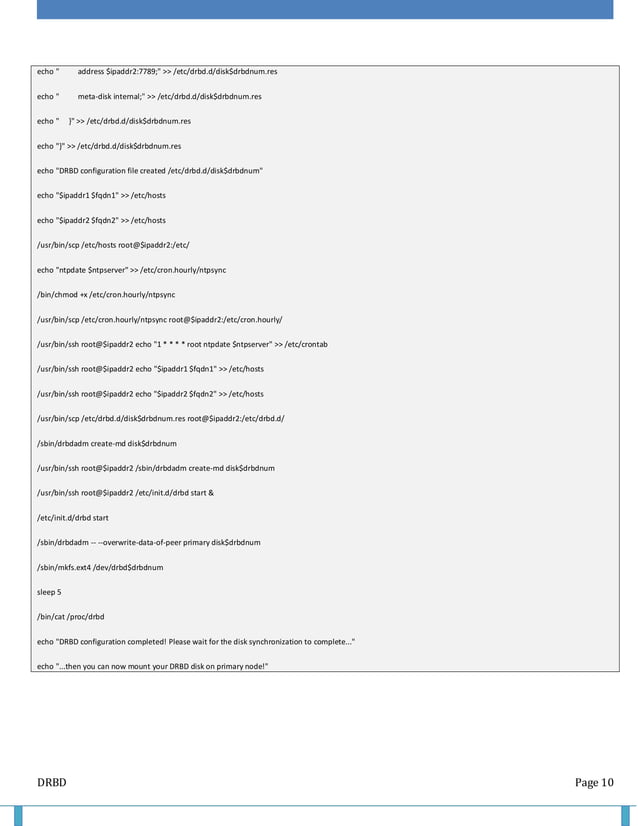 Distributed replicated block device | PDF | Operating Systems | Computer Software and Applications