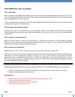 Distributed replicated block device | PDF